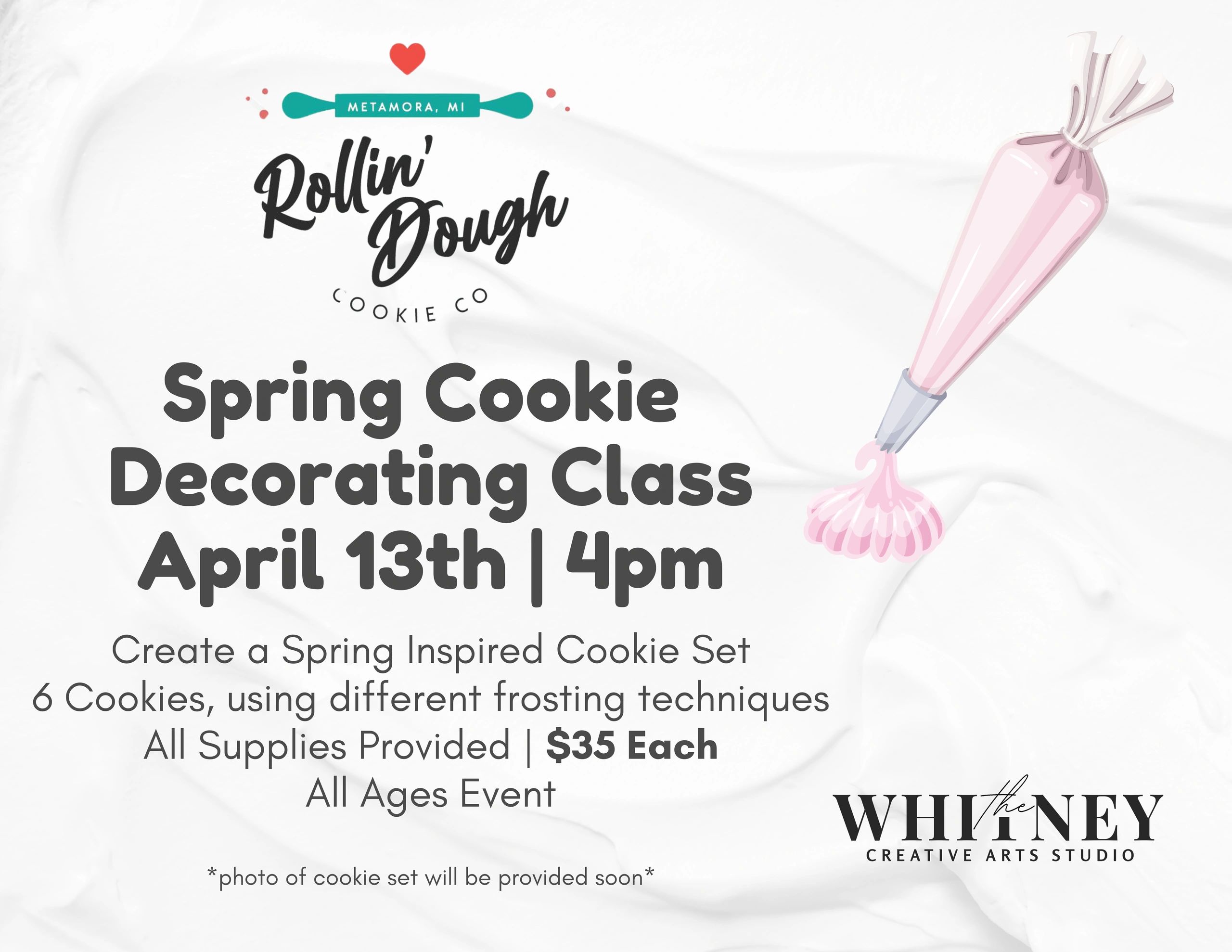 Spring Cookie Decorating Class 1632